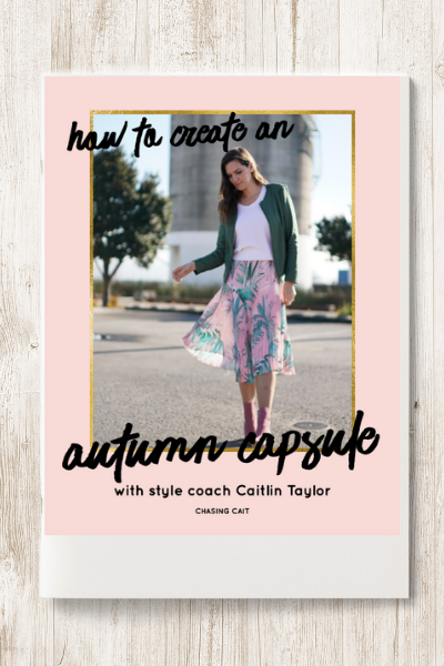 HARD COPY How to Create An Autumn Capsule Wardrobe Book – The Edit Label